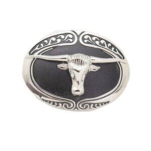 Unbranded | Accessories | Men Silver Rodeo Cowboy Western Belt Buckle ...